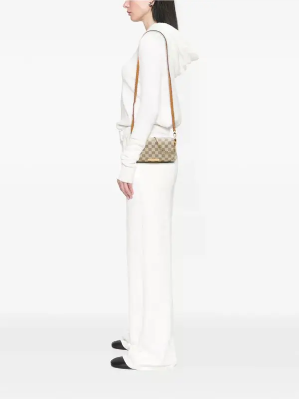 LOUIS VUITTON 2015 Damier Azur Favorite Pm Satchel