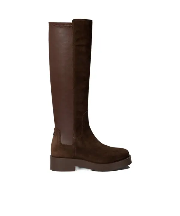 Casadei Charlie Stretch Knee-high Boots - Brown