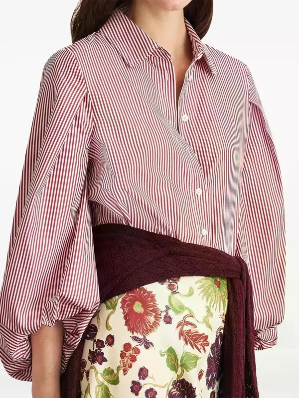 Tanya Taylor Marina Stripe-print Shirt