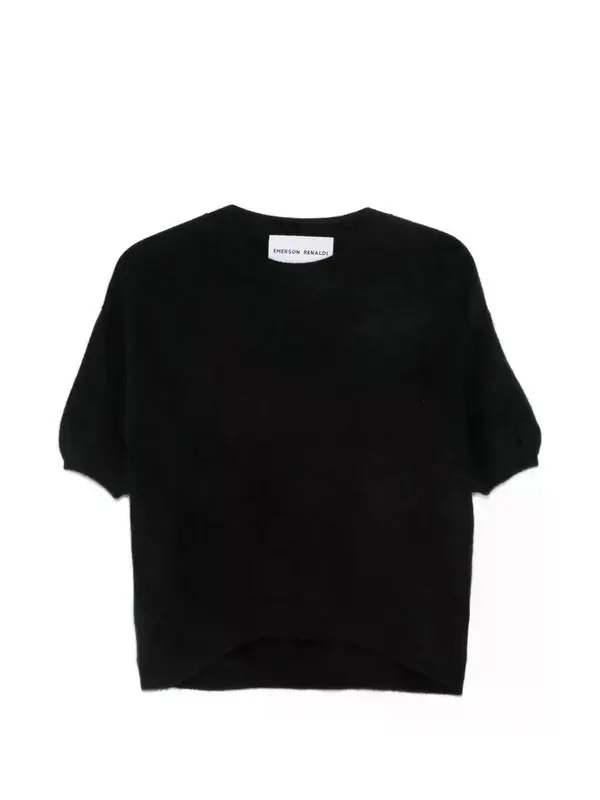 EMERSON RENALDI Cashmere Short Sleeve Sweater