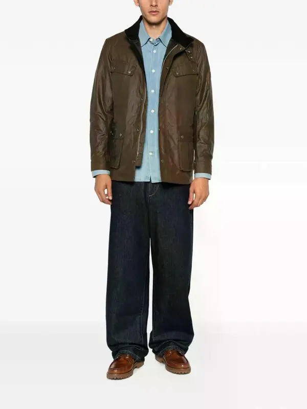 Barbour Logo-embroidered Padded Jacket