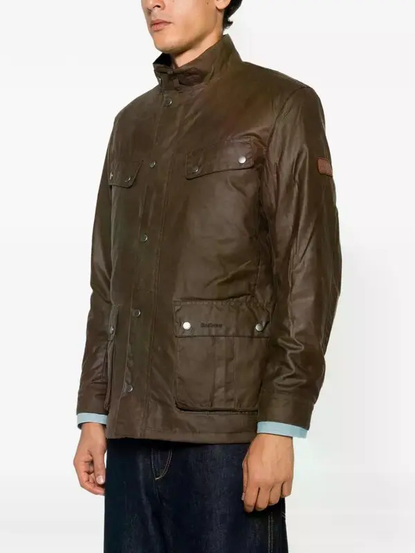 Barbour Logo-embroidered Padded Jacket