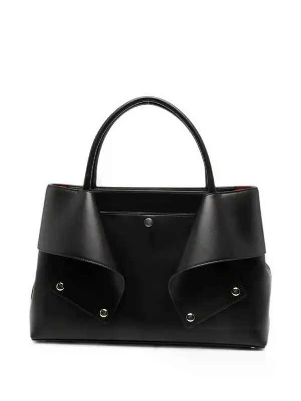 TOTEME Mercer Leather Tote Bag - Black