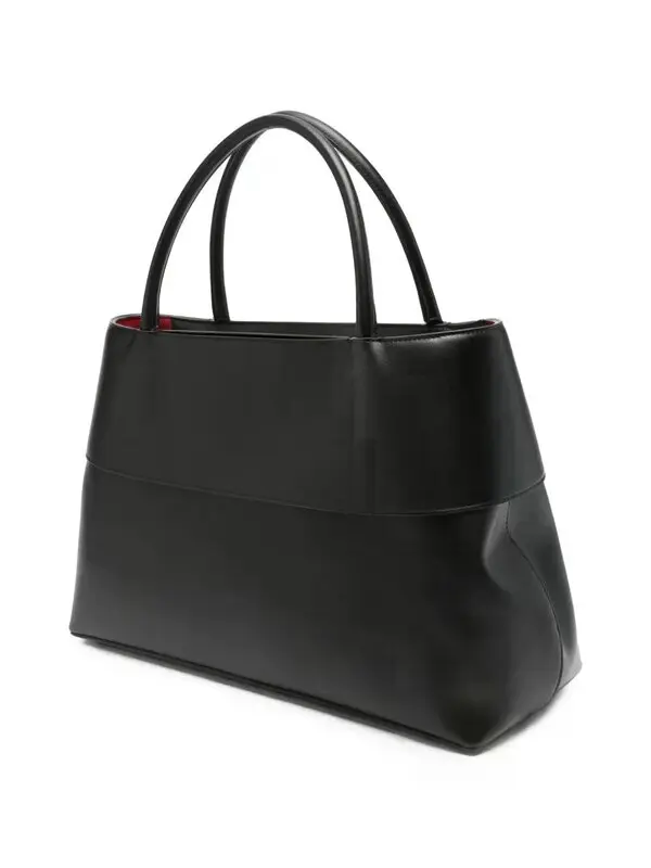 TOTEME Mercer Leather Tote Bag - Black