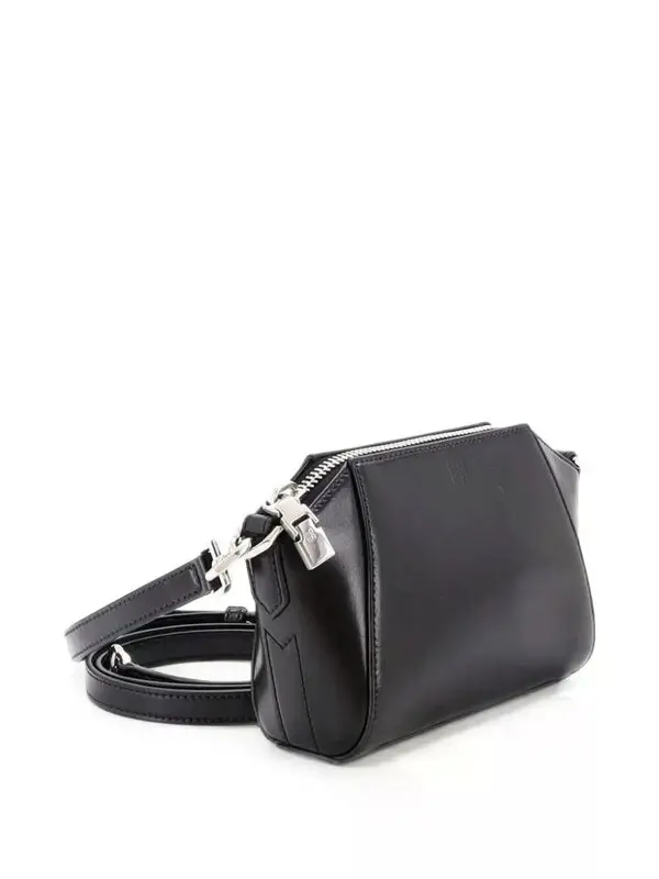Givenchy Antigona Leather Nano Crossbody Bag - Black