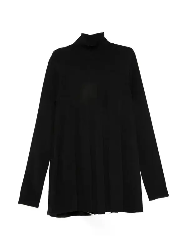 TOTEME Crepe Turtleneck Top