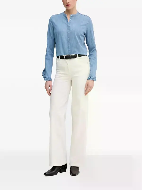 MOS MOSH Mattie Ruffled Cuff Shirt
