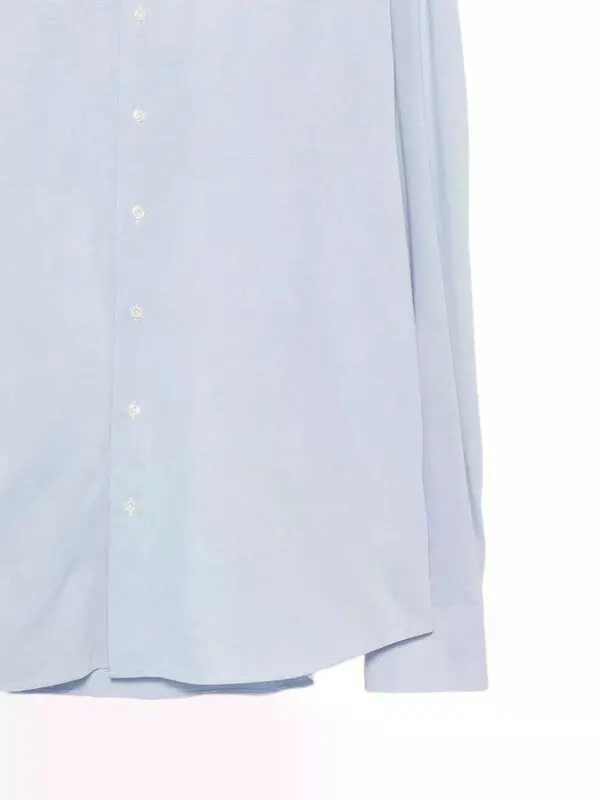 PROFUOMO Spread-collar Long-sleeve Shirt