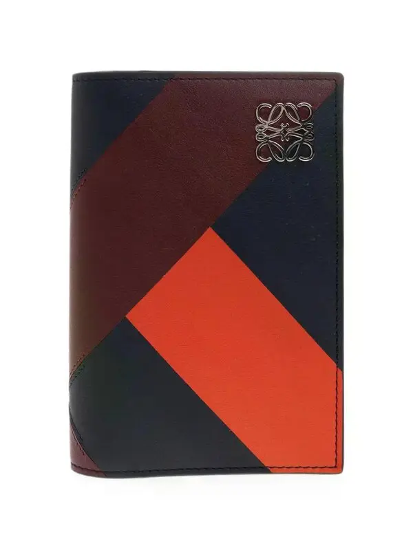 Loewe Anagram Leather Passport Cover