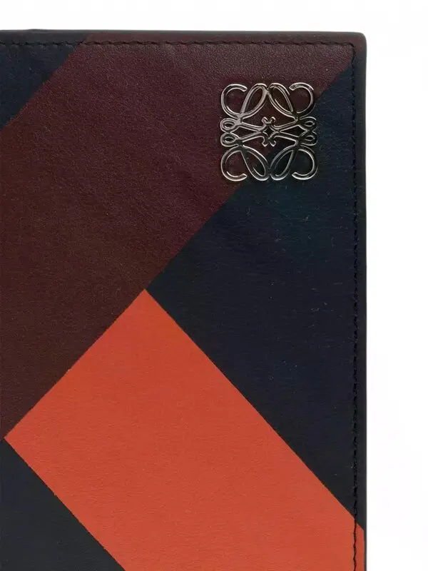 Loewe Anagram Leather Passport Cover
