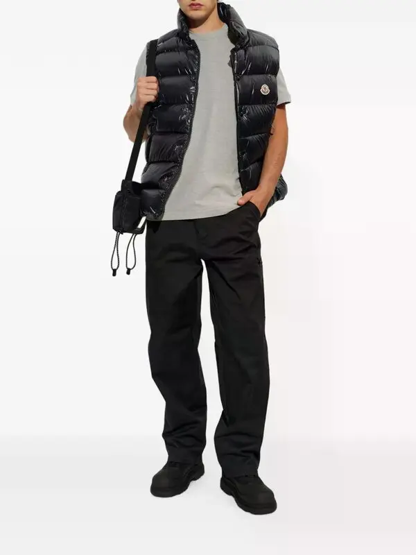 Moncler Tibb High-neck Vest - Blue