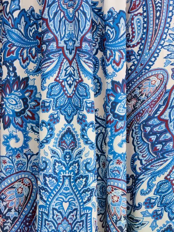 OUI Paisley-print Straight Maxi Skirt