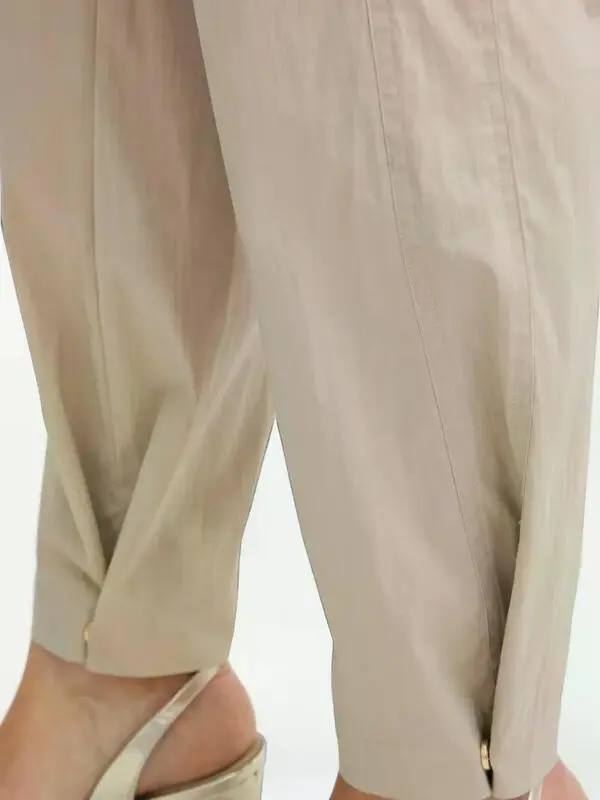 MOS MOSH Elasticated-waistband Tapered Trousers