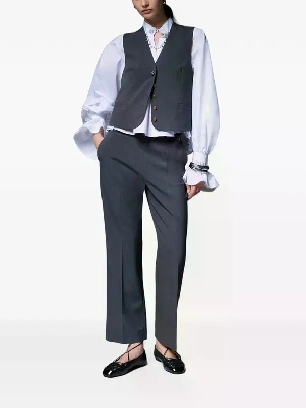 Liu Jo Flannel Flare Pants