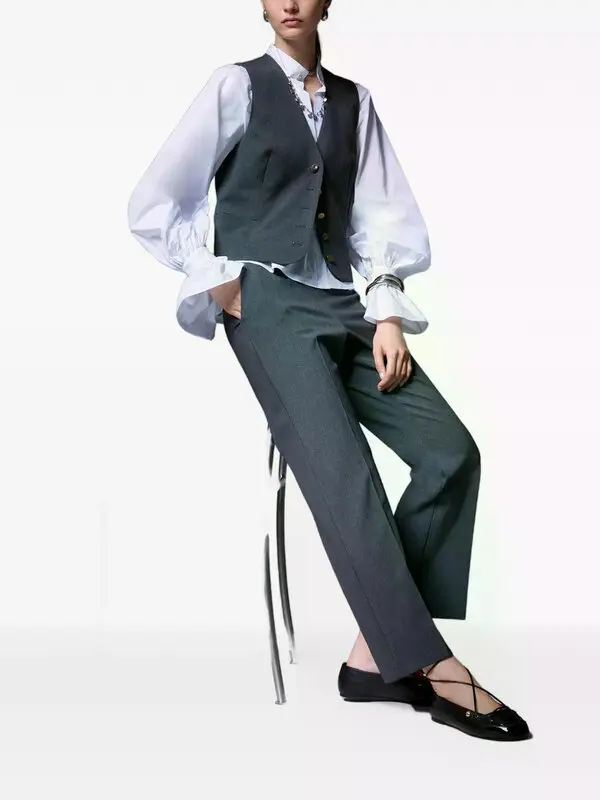 Liu Jo Flannel Flare Pants