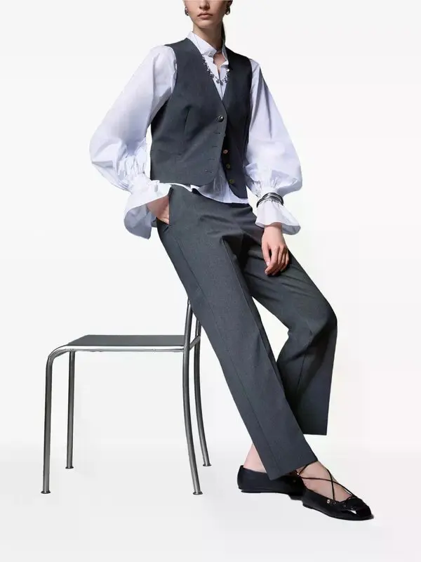 Liu Jo Flannel Flare Pants