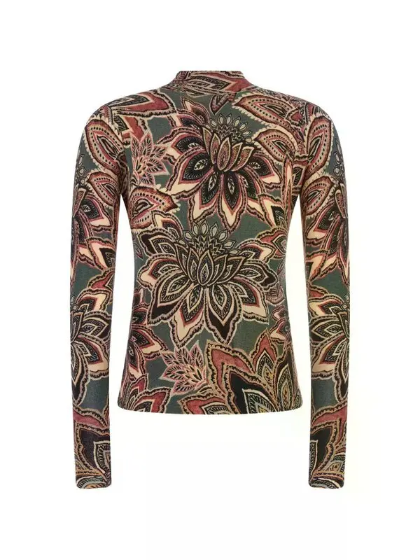 Farm Rio Tapestry Floral-print Top