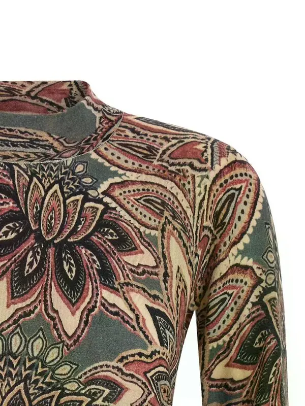 Farm Rio Tapestry Floral-print Top