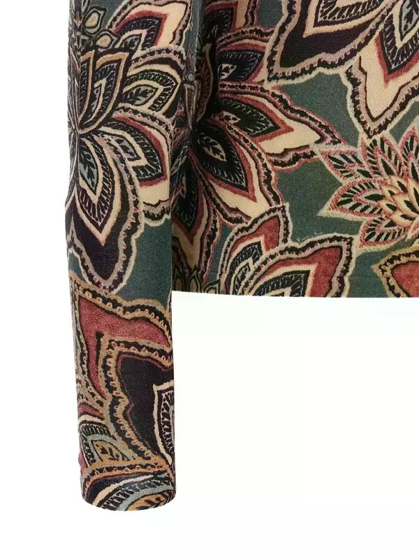 Farm Rio Tapestry Floral-print Top