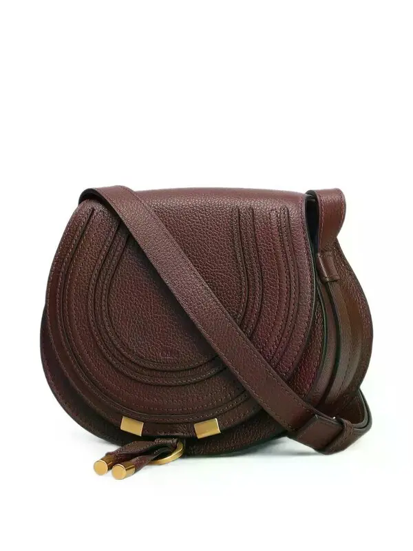 Chloé Small Marcie Crossbody Bag - Brown
