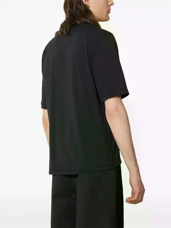 NANGA Dry Mix Frame Logo-print T-shirt