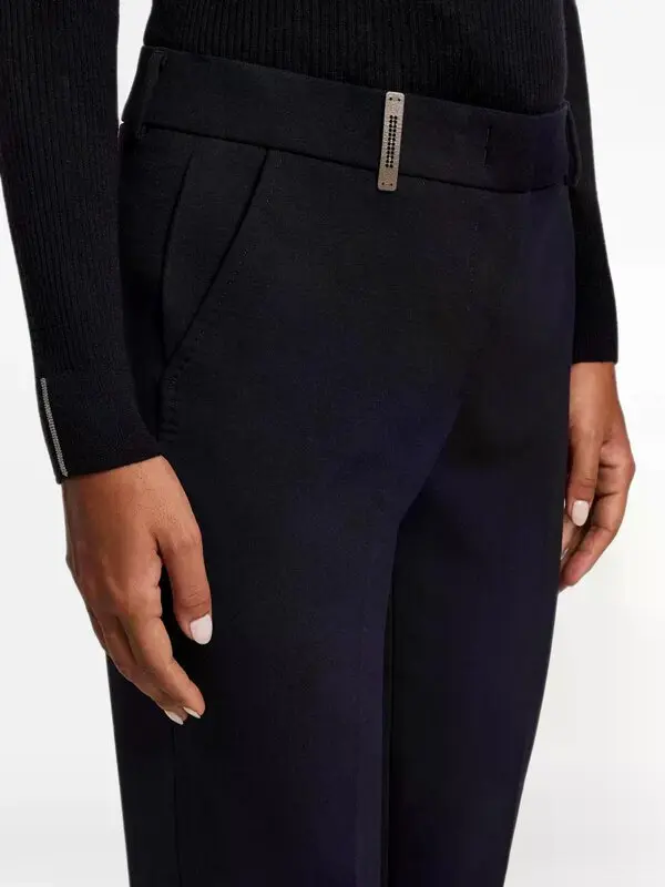 Peserico Embellished Cropped Trousers