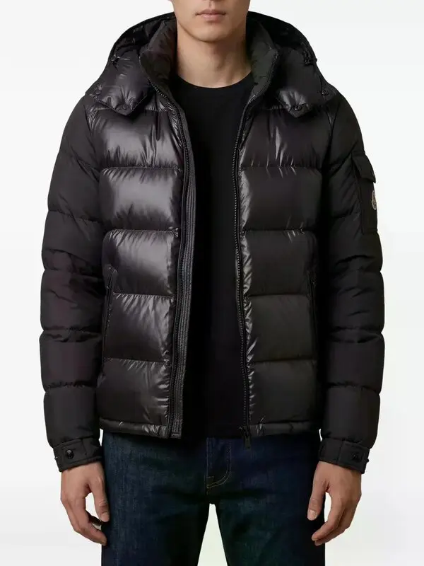 Moncler Maya Quilted Down Jacket - Black