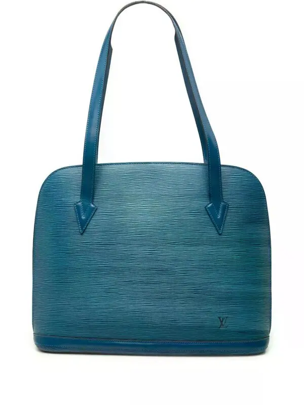 LOUIS VUITTON Epi Lussac Shoulder Bag - Blue