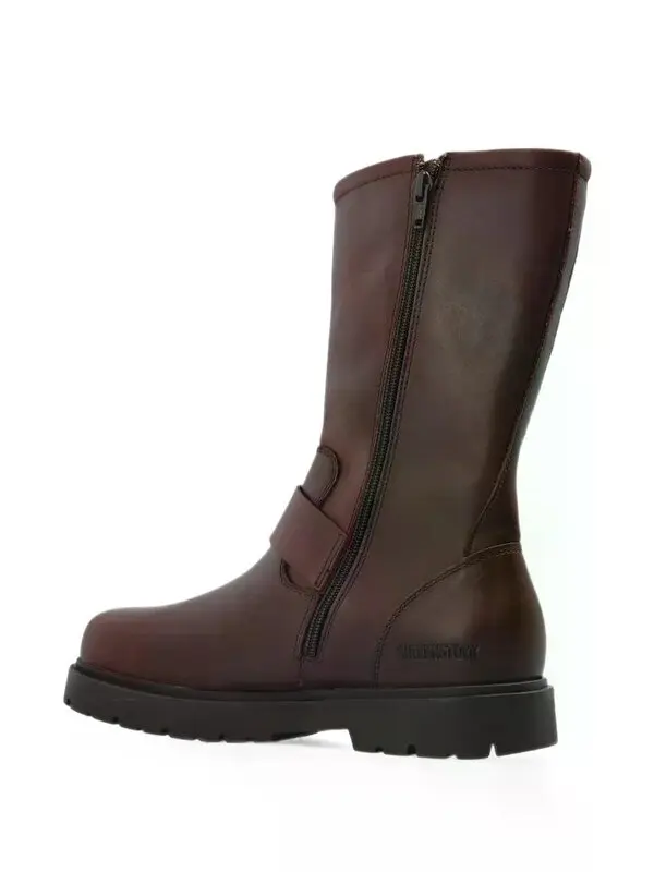 BIRKENSTOCK Highwood Mid Buckle-details Leather Boots