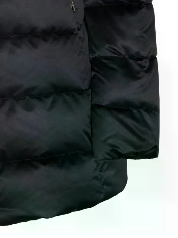 MOORER Quilted Hooded Coat