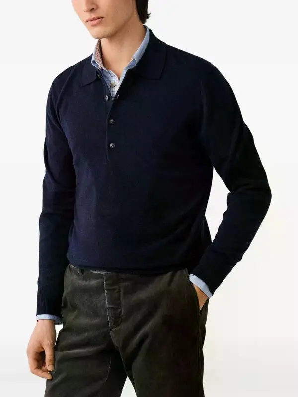 HACKETT LONDON Knitted Polo Knit