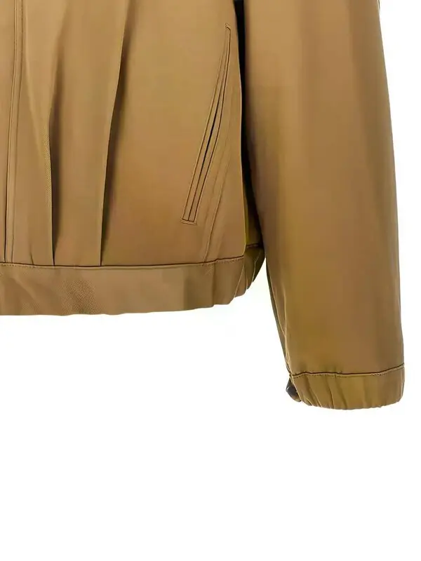 Emporio Armani Faux-fur Collar Blouson Jacket