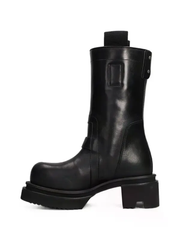 Rick Owens Platform Leather Boots