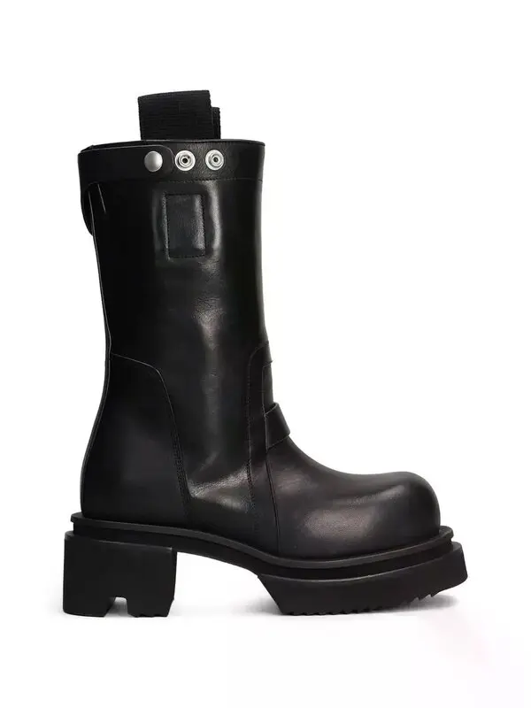 Rick Owens Platform Leather Boots