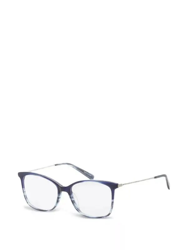 Tumi Geometric Frame Eyeglasses