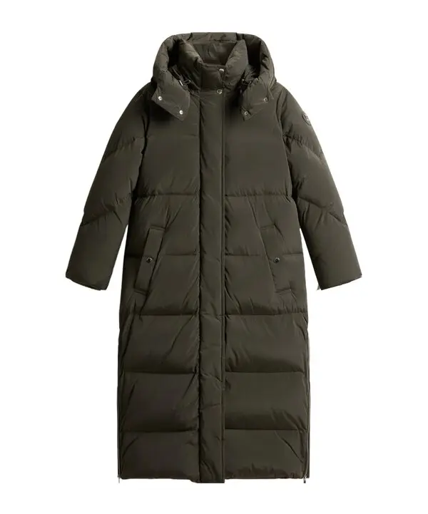Woolrich Aurora Long Padded Parka - Black