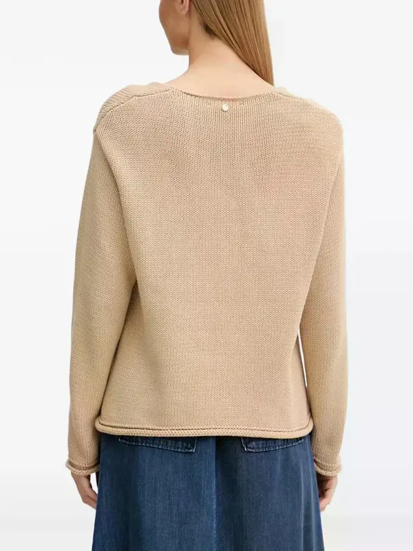 MOS MOSH Mmbine V-neck Knitted Sweater