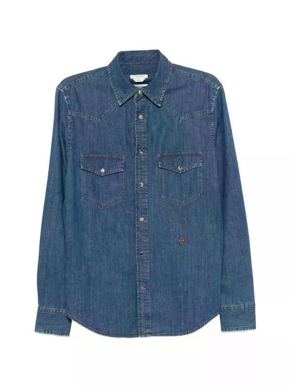 JACOB COHЁN Western Denim Shirt