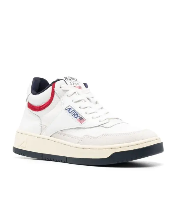AUTRY Open Mid Lace-up Sneakers
