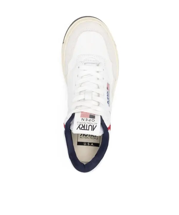 AUTRY Open Mid Lace-up Sneakers
