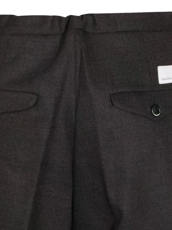 NINE:INTHE:MORNING Pleated Wide Leg Trousers