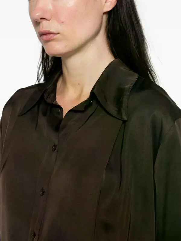Dixie Satin Finish Button-up Shirt