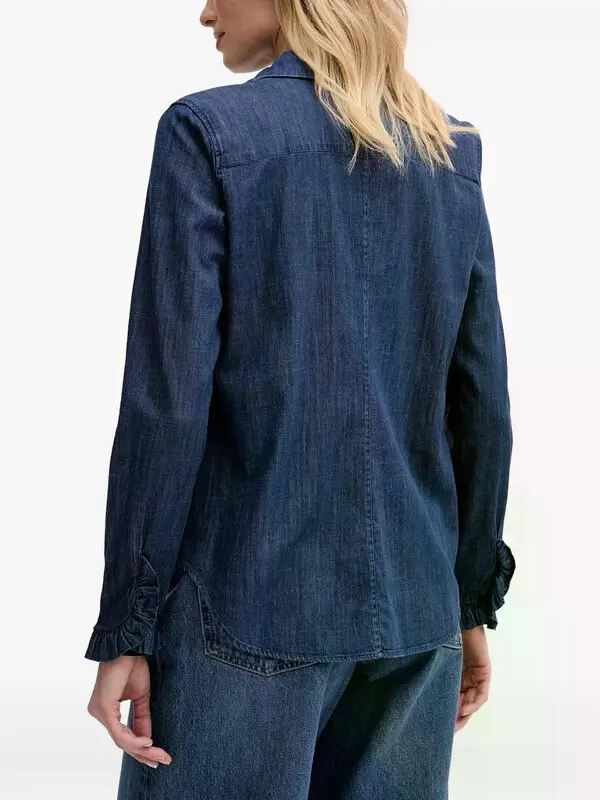 MOS MOSH Ruffled-cuff Shirt