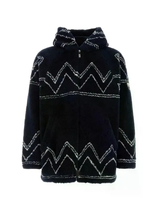 Giorgio Armani Embroidered Teddy Jacket