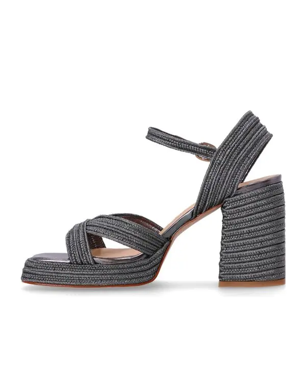 CastaÑer Valle 90mm Metallic-finish Sandals