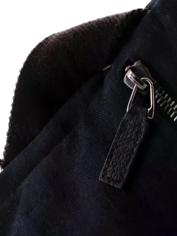 Gucci Double Gg Canvas Belt Bag - Black