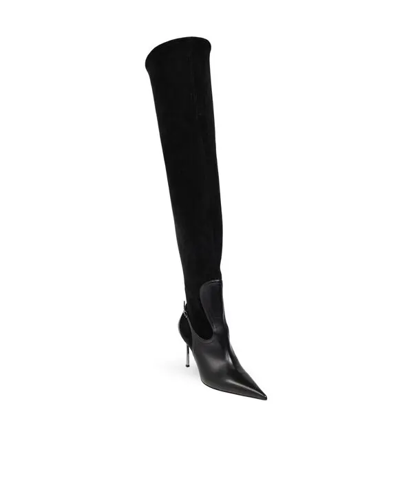 Casadei Blade Pointed Toe Boots