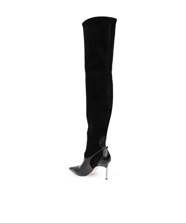 Casadei Blade Pointed Toe Boots