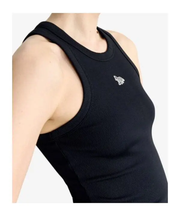 Maison Kitsuné Baby Fox Ribbed Tank Top