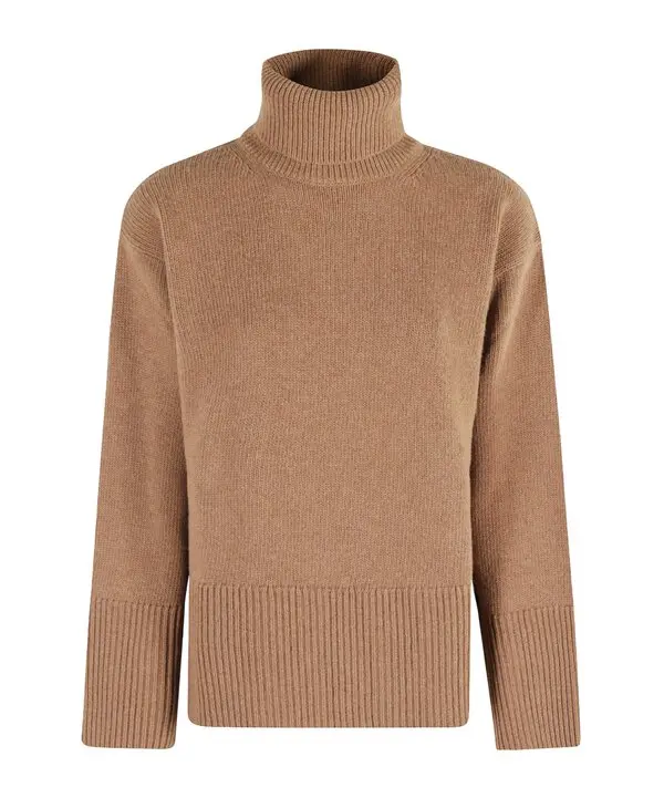 Woolrich Long Sleeve Turtleneck Jumper - Brown